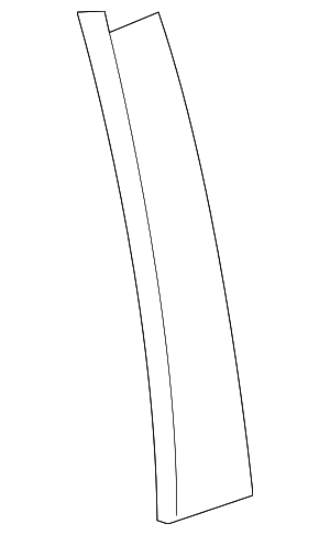 2019-2025 Toyota Door Applique 75761-02120 | Toyota Parts Center