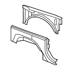 2007-2018 Jeep Quarter Panel - Driver's Side (LH) 55397015AJ ...