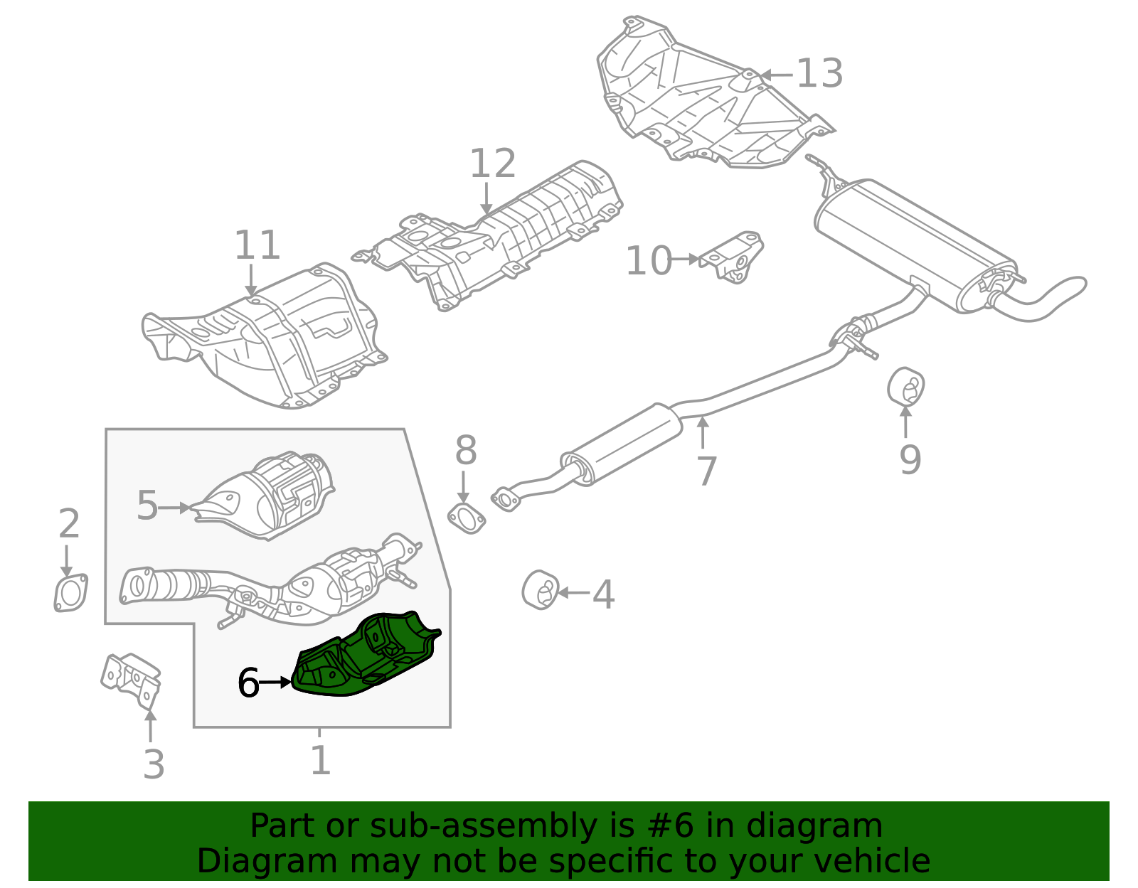 2021 Nissan Rogue Lower Shield 20851-6RA0A | Bill Kay Nissan Parts