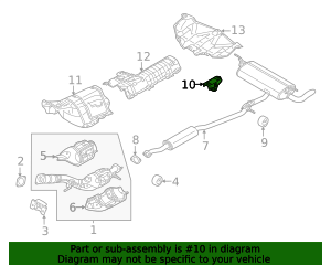 20651-6RA0A - Exhaust System Hanger 2021-2024 Nissan Rogue | AutoNation ...