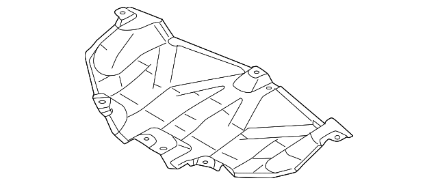 2021-2024 Nissan Rogue Heat Shield 747726RR0A | Retail Performance Auto ...