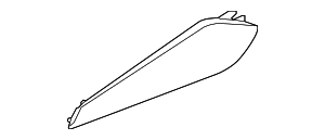 84657-F6100WK - Molding 2017-2019 Kia Cadenza | Kia.Parts Store