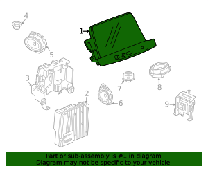 2020 Cadillac CT5 Dash Control Unit 84769883 | GMPartsDirect.com