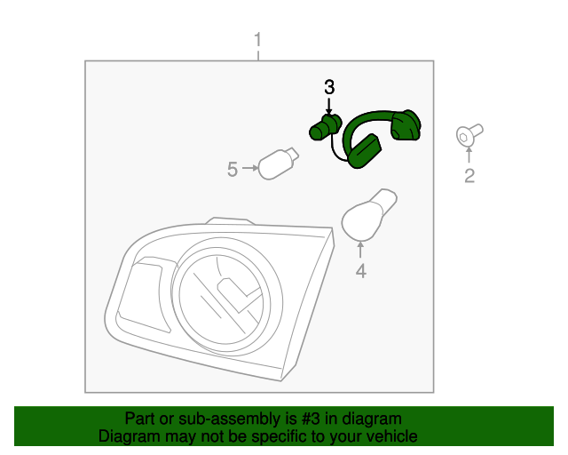 92490-0W050 - Socket & Wire 2007-2012 Hyundai Santa Fe ...
