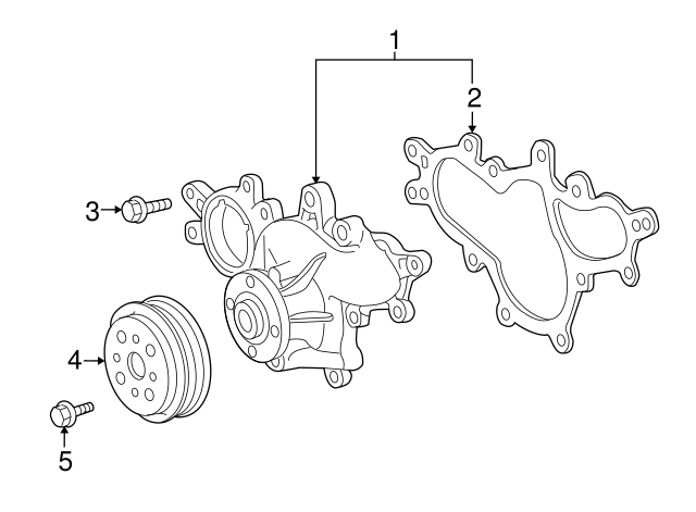 2007-2024 Lexus Gasket 16271-38010 | OEM Parts Online
