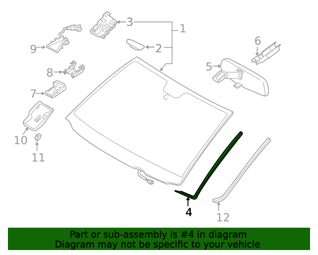 90998-91004 - Dam; Dam Kit - 1999-2023 Toyota | OEM Parts Quick
