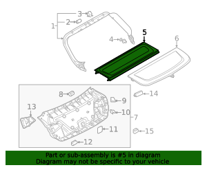 2018-2024 Audi Front Cover 8W8-867-769-7U3 | OEM Parts Online
