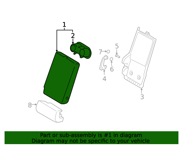 89900-S9000ONA - Armrest 2020-2022 Kia Telluride | Kia.Parts Store