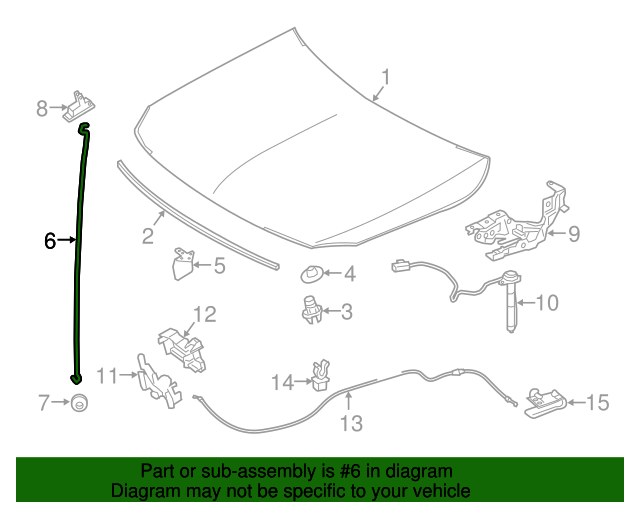 246-887-00-72 - Support Rod 2014-2020 Mercedes-Benz | Mercedes-Benz USA ...