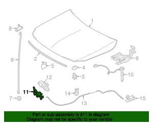 246-880-04-60-64 - Latch Assembly 2014-2020 Mercedes-Benz | Mercedes ...