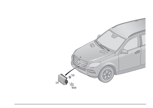 000-900-96-08 - Control Unit, Complete 2012-2021 Mercedes-Benz ...