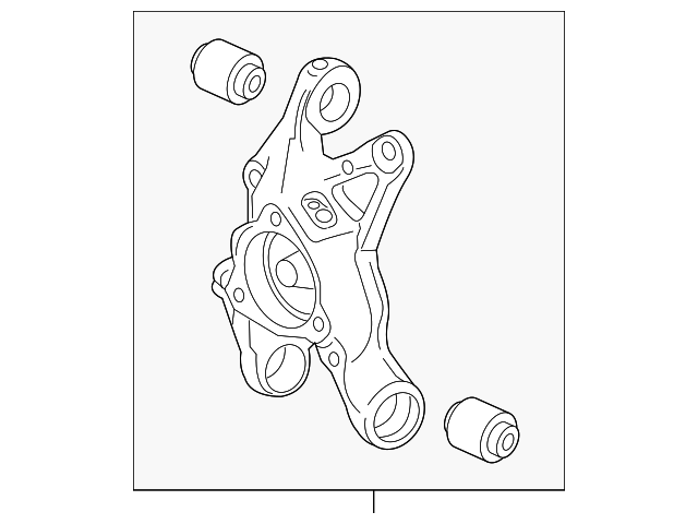 2016-2020 Buick Envision Knuckle - Driver's Side (LH) 84034343 ...
