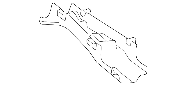 247-352-35-00 - Lateral Arm Lower Cover 2019-2021 Mercedes-Benz ...