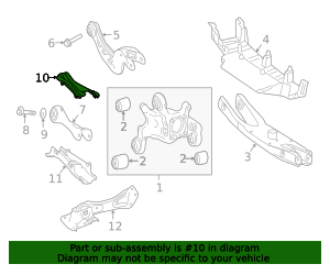 2473523400 - Lateral Arm Upper Cover 2019-2021 Mercedes-Benz | Mercedes ...