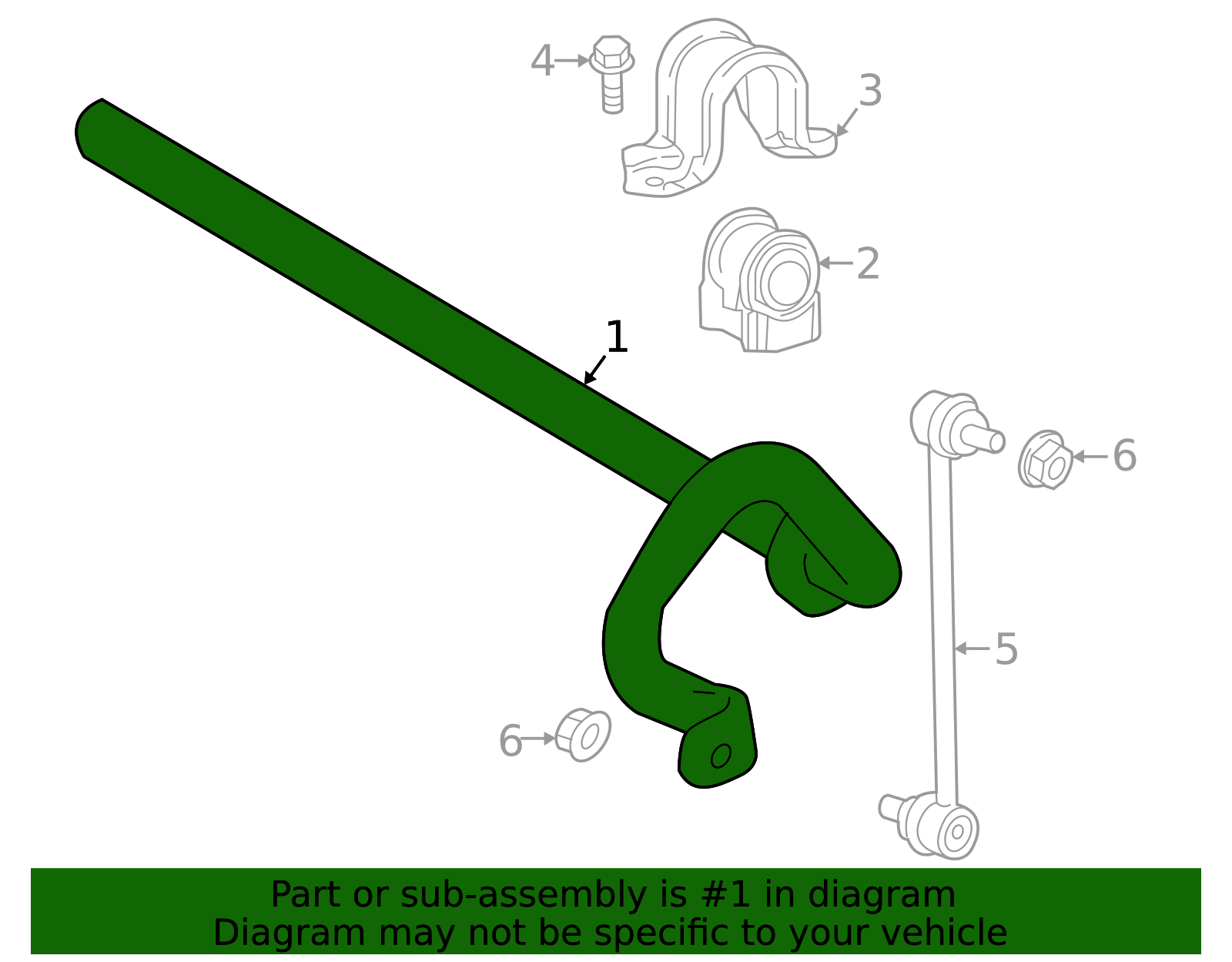48804-0E010 - Stabilizer Bar 2020-2024 Toyota Highlander | Longo Toyota ...