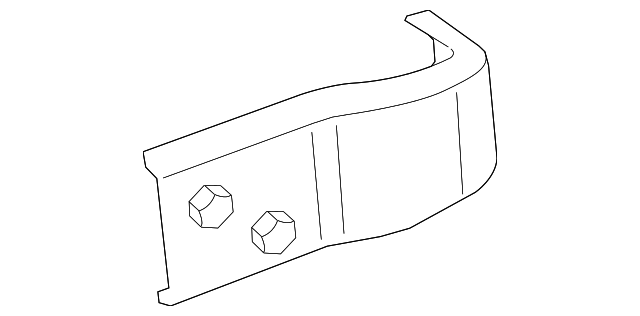 2007-2018 Jeep Mount Bracket - Passenger Side (RH) 55397116AB ...