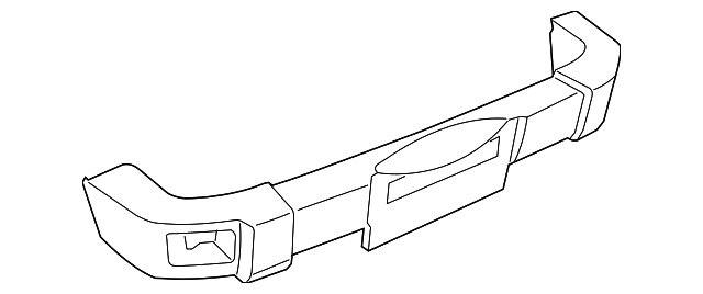 2007-2018 Jeep Bumper 1BD22RXFAE | Mopar Parts Canada