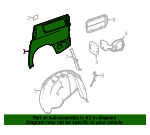 2021-2024 GM Quarter Panel 85595982 GM | GMPartsDirect.com
