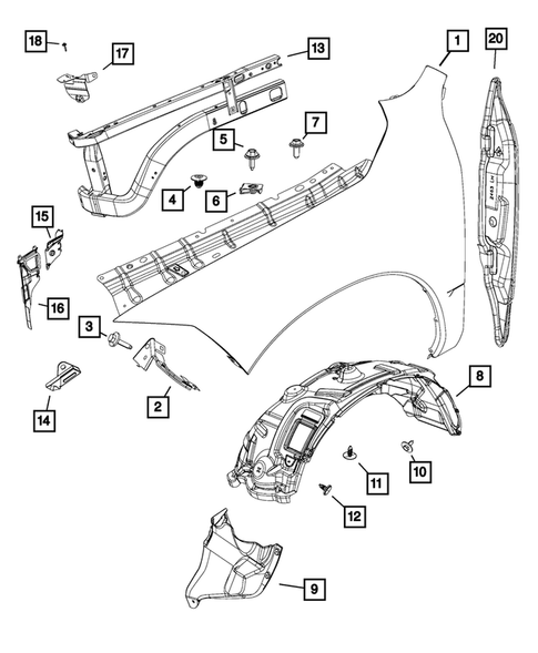 Fenders for 2017 Ram 1500 | Mopar Factory Parts
