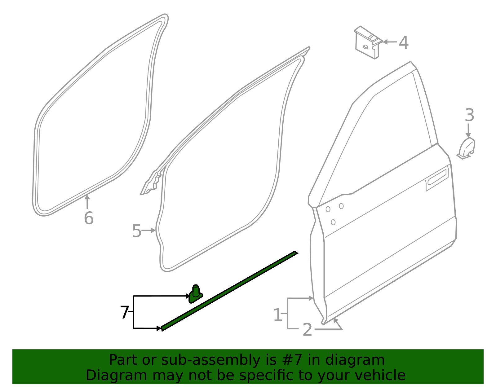 2015-2025 Ford OEM NEW 2015-2019 Ford F-250 Super Duty Lower Weather ...