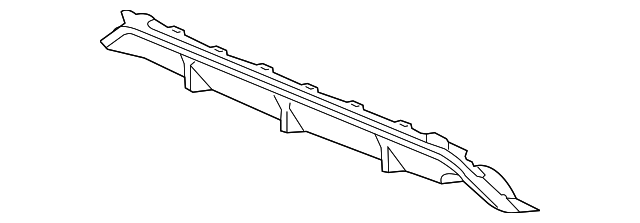 71510-T5R-A50 - Diffuser Assembly, Rear Bumper - 2018-2020 Honda Fit ...