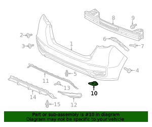 71503-T5R-A50 - Trim Cover 2018-2020 Honda Fit | Honda Parts Online