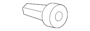 2012-2015 Jaguar Vent Louver Grommet XR838519 | JaguarParts.com