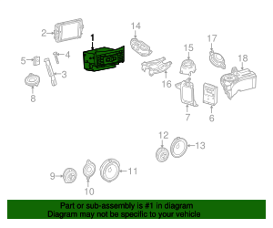 212-900-27-12-80 - Remanufactured Command Head Unit 2012 Mercedes-Benz ...