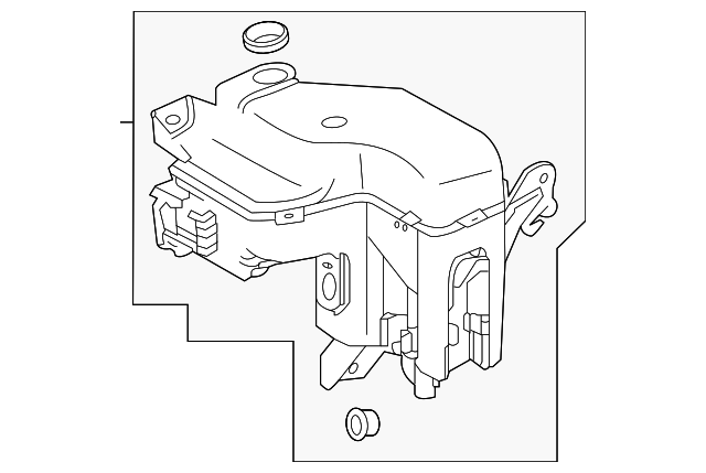85315-0E150 - Washer Reservoir - 2020-2024 Toyota Highlander | OEM ...