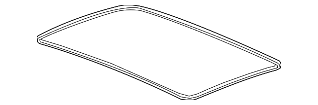 2018-2024 GM Sunroof Window Seal 84262941 GM | GMPartsDirect.com