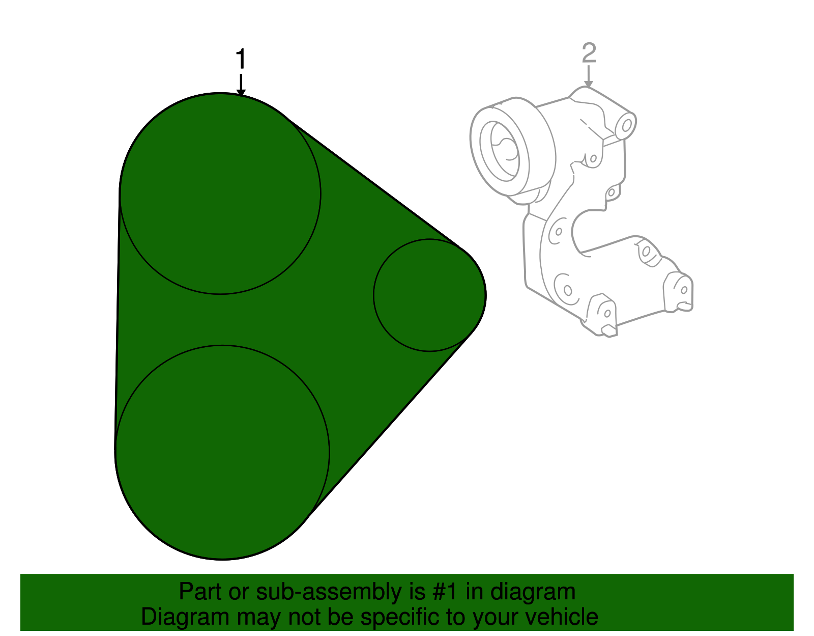 99367-K0810 - 2007-2015 Lexus - Serpentine Belt | My L Parts