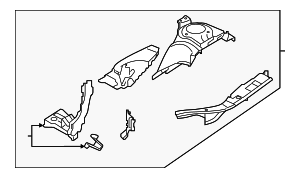 2019-2024 Subaru Forester Apron Assembly 51602SJ0109P | Subaru Parts Shop