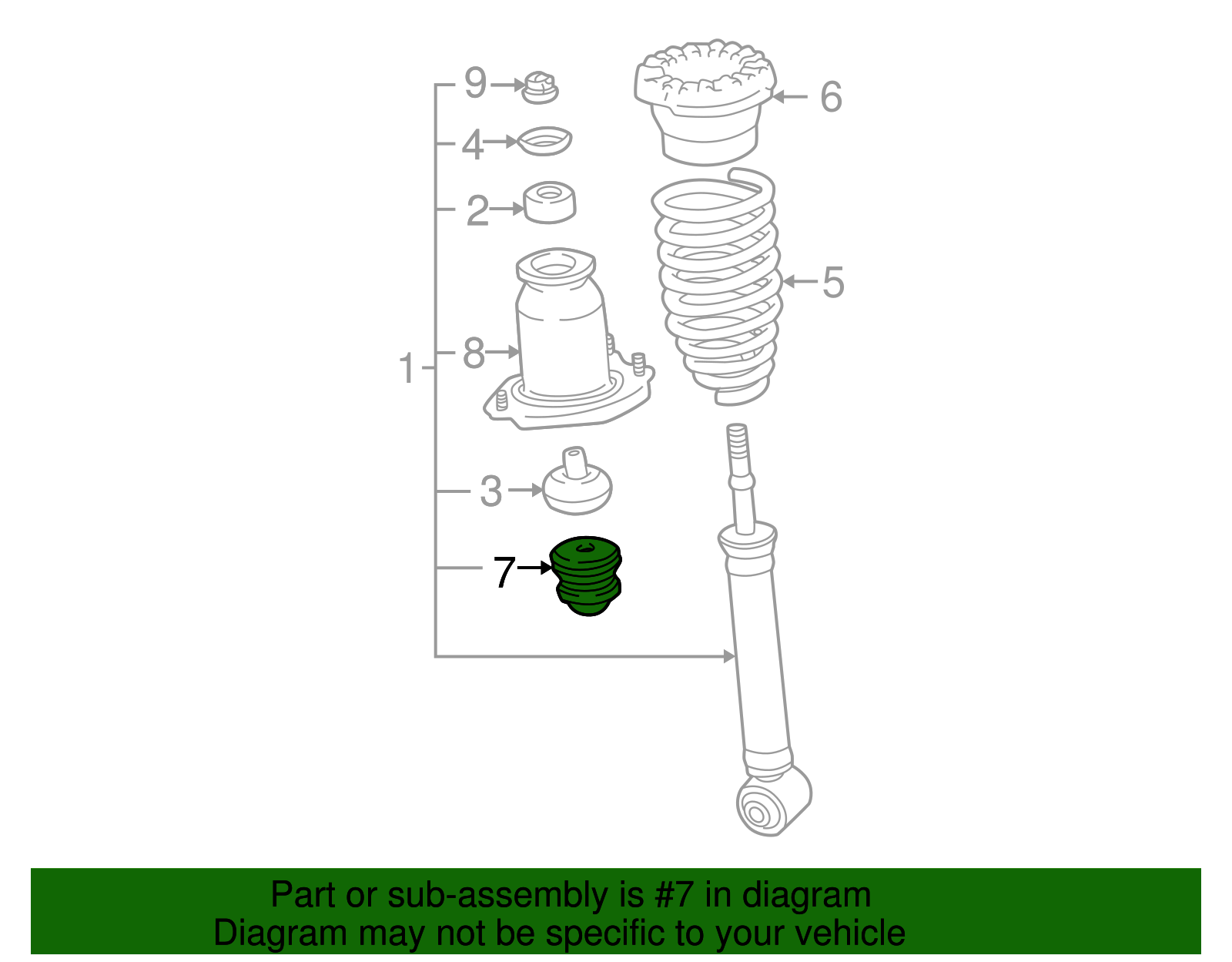 2000-2013 Toyota 2000-2013 Toyota - Bumper 48341-01040 | Sparks Parts