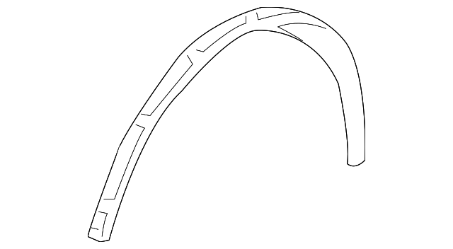 2002-2006 Lexus Wheel Opening Molding 75873-33020 | OEM Parts Online