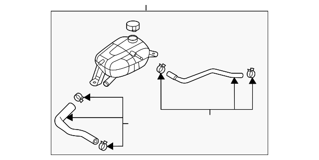 25430-L3000 - Reservoir Assembly 2021-2022 Kia K5 | Kia.Parts Store