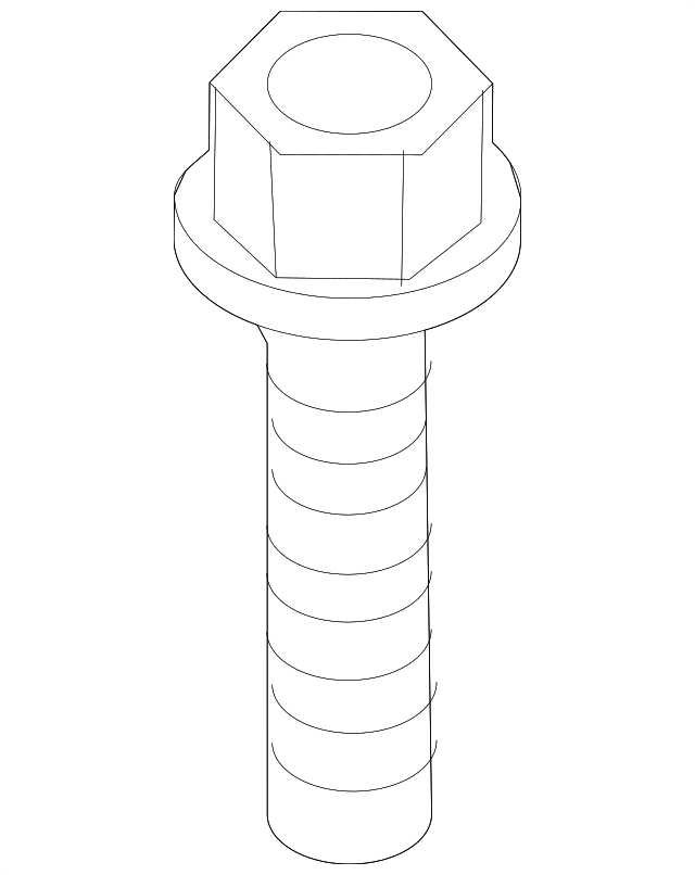 2018-2022 Kia Radiator Assembly Bolt 11281 06166B | TascaParts.com