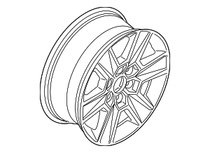 Genuine OEM Ford Part - Wheel, Spare FL3Z-1007-L | Genuine OEM Ford ...