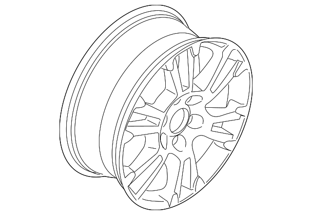 Wheel, Alloy - Ford (FL3Z-1007-D) | TascaParts