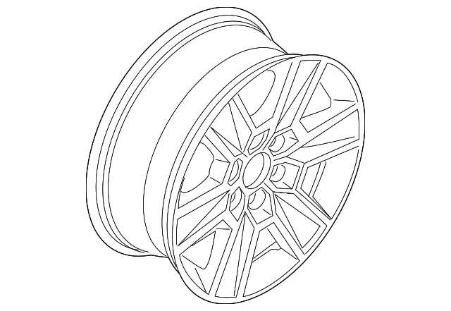 FL3Z-1007-K - Wheel, Alloy - 2015-2020 Ford F-150 | Eastgate Ford Parts ...