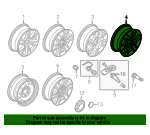 2015-2020 Ford F-150 Wheel, Alloy fl3z1007k | TascaParts.com