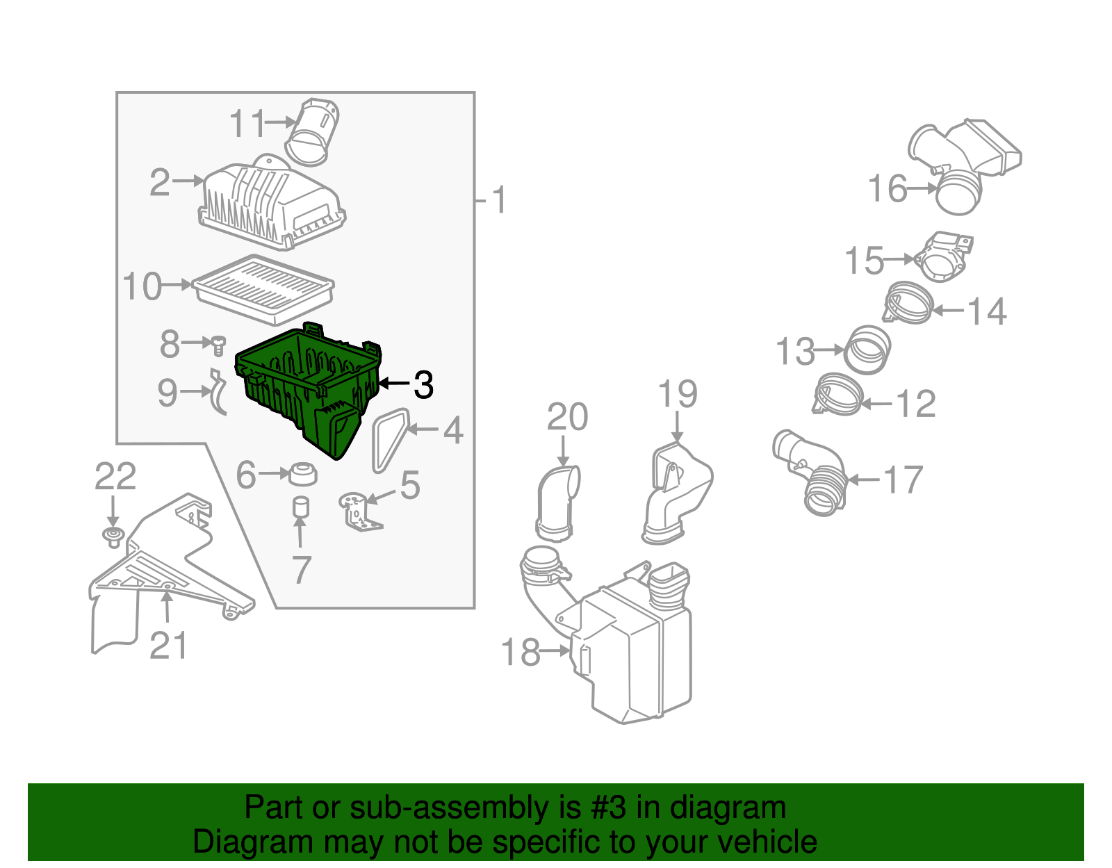 28112-2F450 - Lower Cover 2007-2009 Kia | Kia.Parts Store