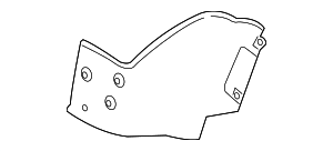 2016-2019 Nissan Titan XD Protector - Driver's Side (LH) 63845-EZ00A ...