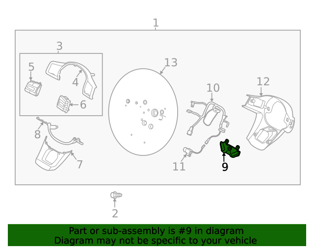 56170-P2000 - Dynamic Damper 2021-2024 Kia Sorento | Kia.Parts Store