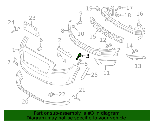 2019-2020 Ford Outer Support Bolt -W716577-S442 | TascaParts.com