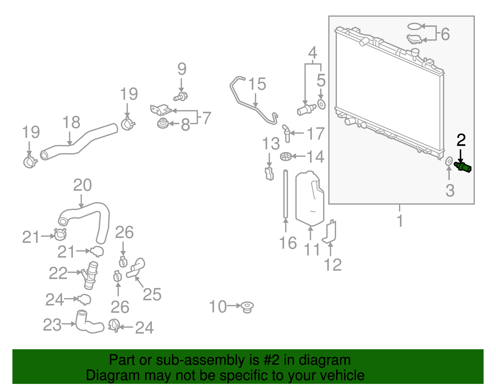 19017-5AA-A01 - Bolt Drain - 2016-2020 Honda | Genuine Honda Parts