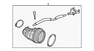 2019-2021 Dodge Challenger Air Inlet Assembly 53011131AC | TascaParts.com