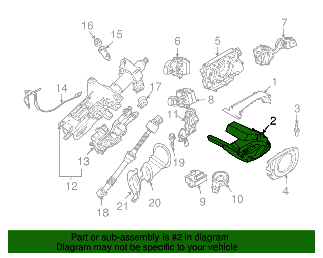 Genuine BMW 61-31-6-947-827 | Lower Cover | FREE Shipping on Most ...