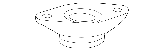 52670-TVA-A02 - Rubber, Rear Shock Absorber Mounting - 2018-2020 Honda ...