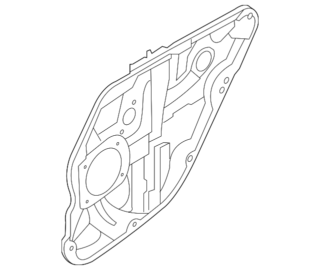 2011-2014 Hyundai Sonata Window Regulator 83481-3Q000 | OEM Parts Online