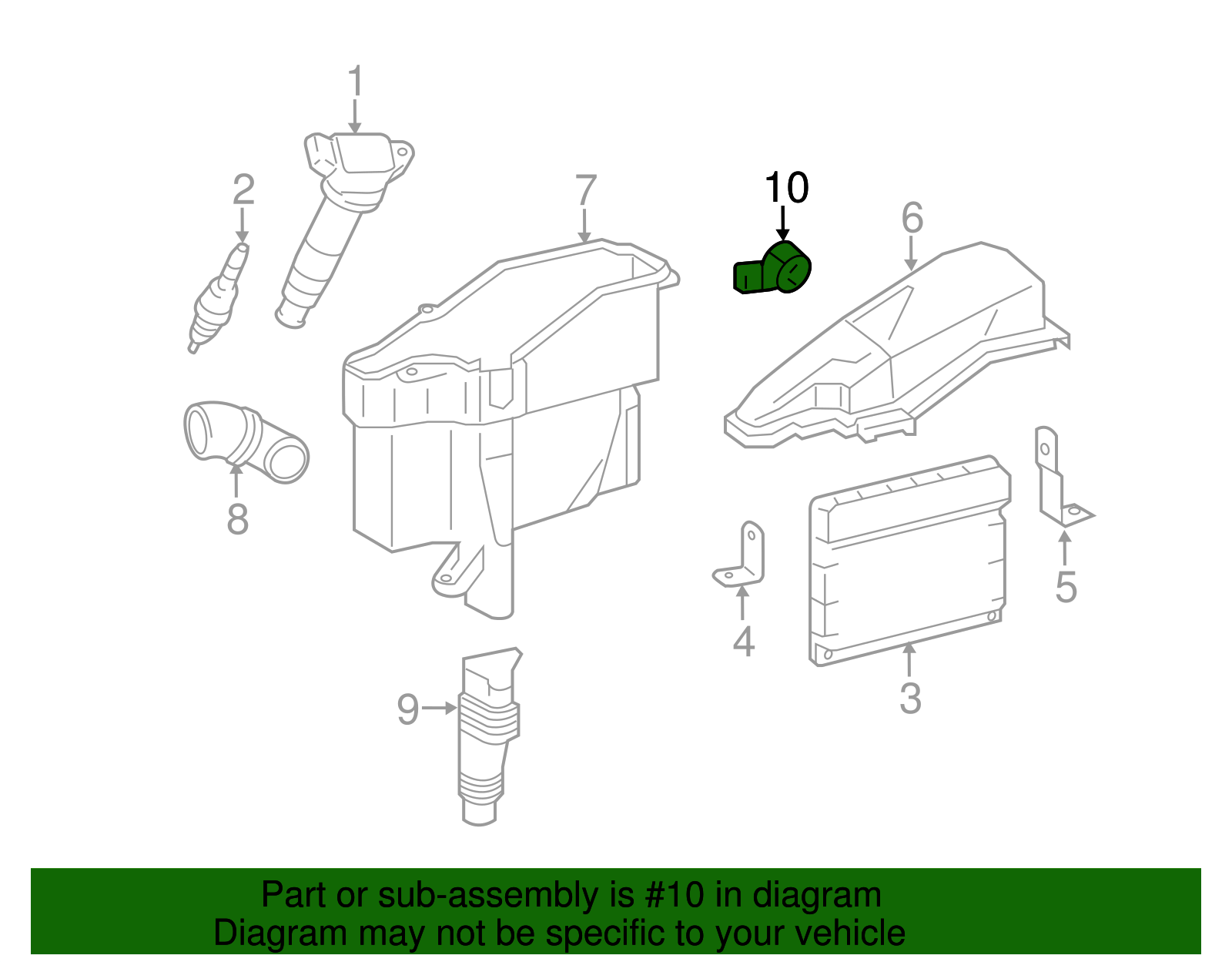 89615-06010 - Knock Sensor 2004-2025 Lexus | Longo Lexus Parts